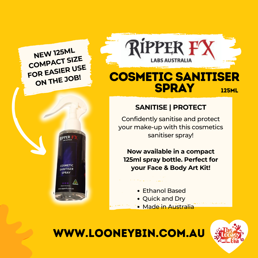 Ripper FX Cosmetic Sanitiser Spray 125ml – Looney Bin Products
